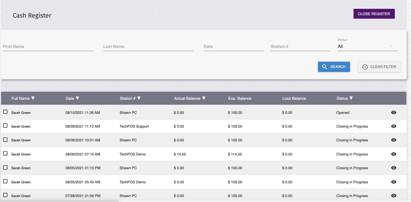 Verify and Close Your Cash Register