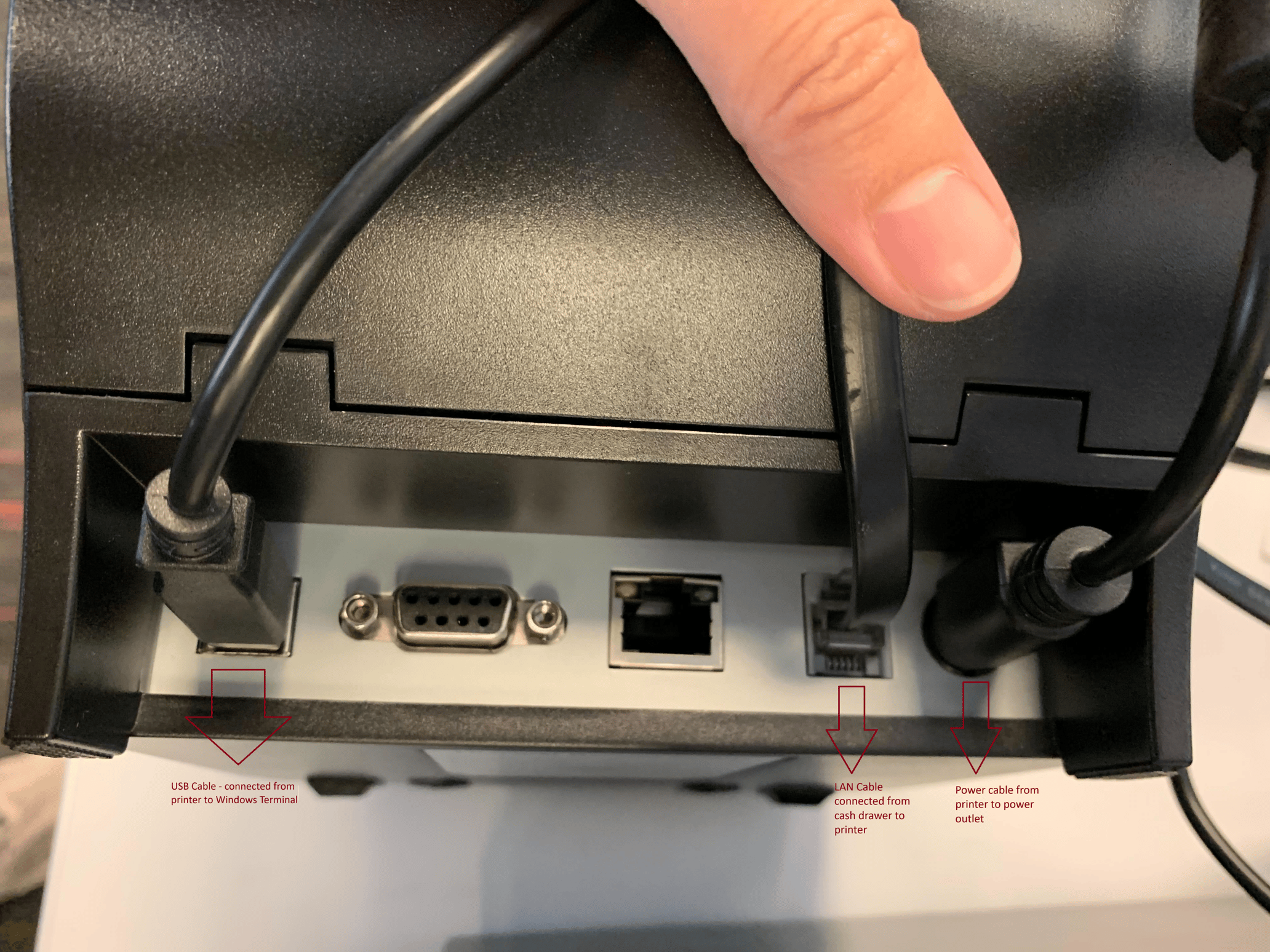 TechPOS Printer Hardware Installation Guide
